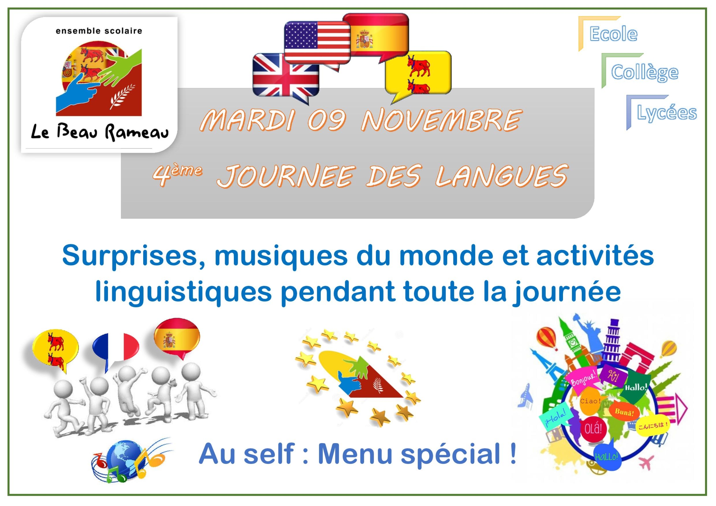 Journée des langues - Le Beau Rameau